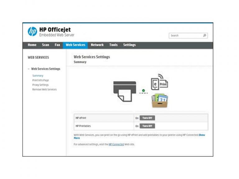 Налаштування функції друку з email - HP ePrint | Віддалена Швидка Допомога
